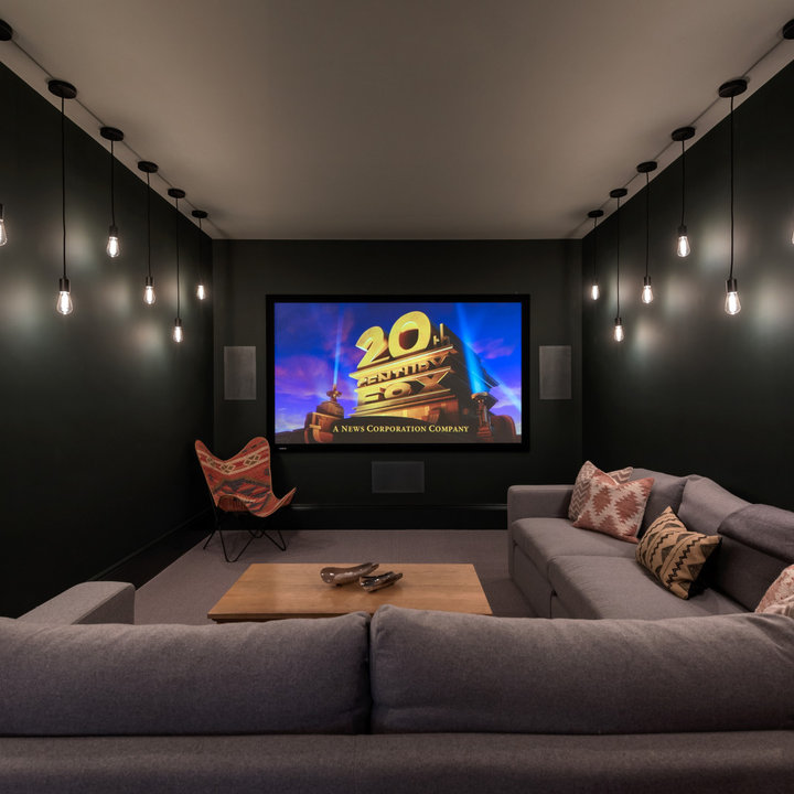 75 Beautiful Home Cinema Ideas and Designs - August 2022 | Houzz UK