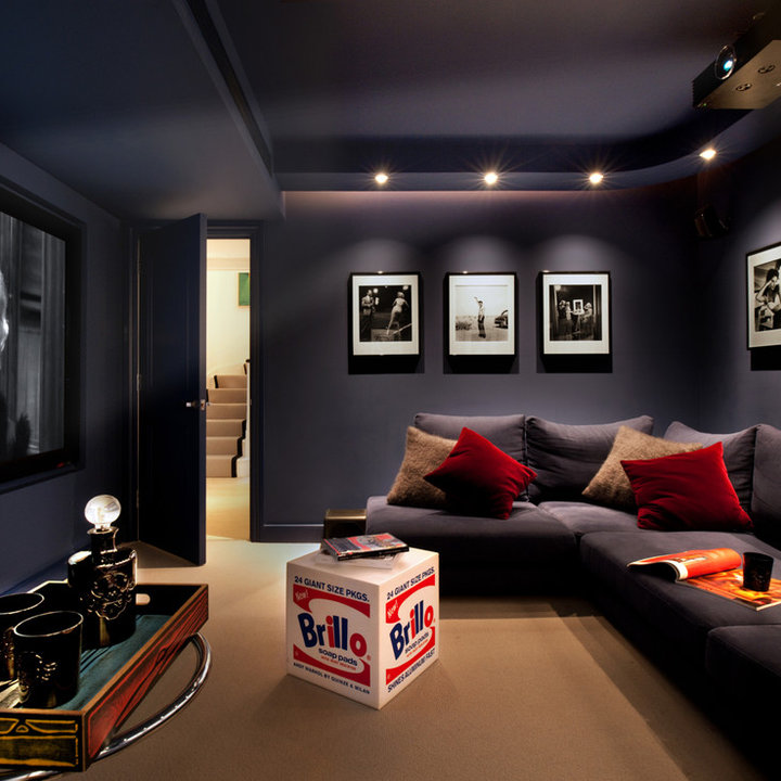 Fotos de cines en casa | Diseños de cines en casa - Febrero 2023 | Houzz ES