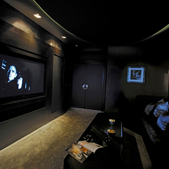 75 Beautiful Small Home Cinema Ideas and Designs - May 2023 | Houzz UK