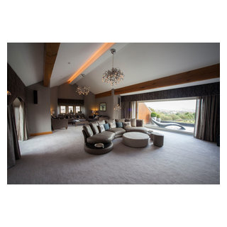Home Cinema/Lounge - Modern Barn Conversion - Contemporary - Home ...