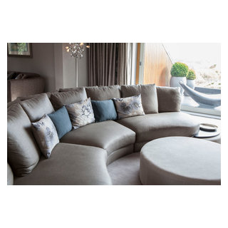 Home Cinema/Lounge - Modern Barn Conversion - Contemporary - Home ...