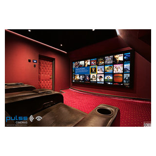 Luxury Loft Cinema - Home Theater - Essex - by Pulse Cinemas | Houzz