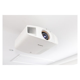 Private Home Cinema - Sony Projector - Contemporary - Home Theater ...