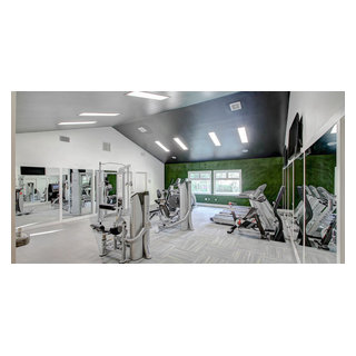 Ballinger Commons - Contemporary - Home Gym - Seattle - by Karlee Coble ...