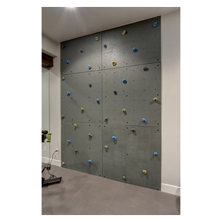 Basement Climbing Wall - Transitional - Home Gym - Denver - by FBC ...