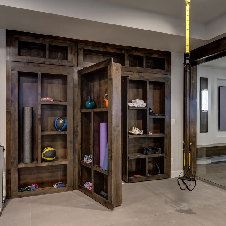 Basement Gym - Photos & Ideas | Houzz