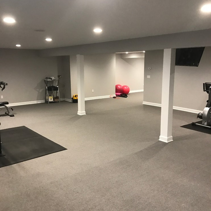 Basement Gym - Photos & Ideas | Houzz