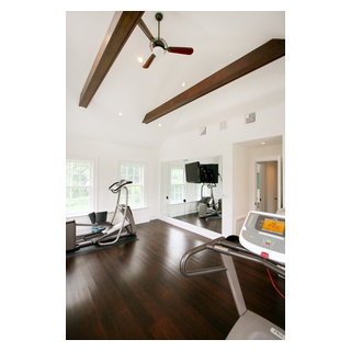 Brant Point Cottage - Beach Style - Home Gym - Boston - by Precision ...