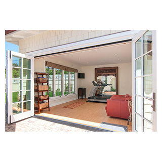 Cape Cod in Del Mar - Traditional - Home Gym - San Diego - by Hamilton ...
