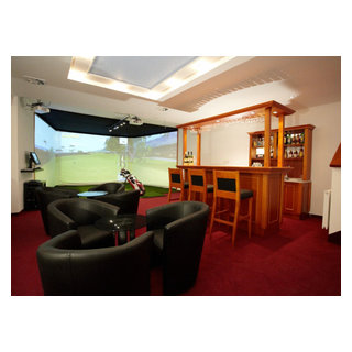 Custom Indoor Golf Rooms - Contemporary - Home Gym - Phoenix - by ...