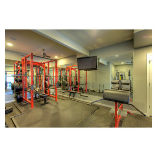 Erie Basement Finish - Traditional - Home Gym - Denver - by User | Houzz