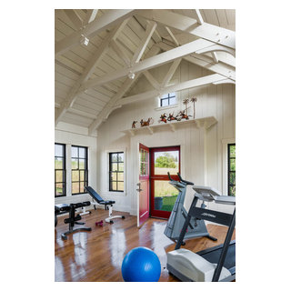 Farm House - Farmhouse - Home Gym - Philadelphia - by Reed Axelrod ...