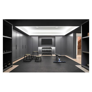 Forest Hill Home - Contemporary - Home Gym - Toronto - by Ripple ...