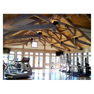 Gym / Office / Guest Suites - Contemporary - Home Gym - Baltimore - by ...