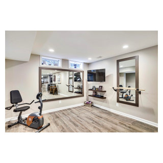 Home Gym / Dance Studio - Modern - Home Gym - Baltimore - by Jennifer ...