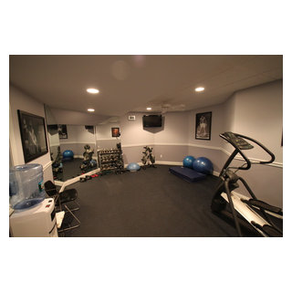 Home Gym - Traditional - Home Gym - New York - by Joseph Pastore Custom ...