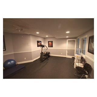 Home Gym - Traditional - Home Gym - New York - by Joseph Pastore Custom ...