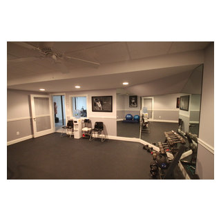 Home Gym - Traditional - Home Gym - New York - by Joseph Pastore Custom ...