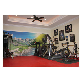 Home Workout Room - Home Gym - Chicago - by Suran Built | Houzz