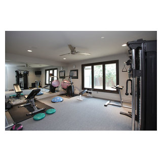 Lindhurst - Modern - Home Gym - Dallas - by Joe Kain Homes | Houzz