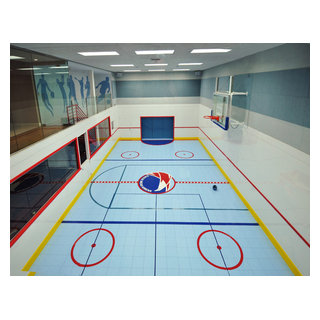 Manchester Recreation Room - Traditional - Home Gym - Manchester - by ...