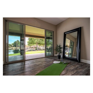 MOBISSON multi-slide doors - Transitional - Home Gym - Phoenix - by ...