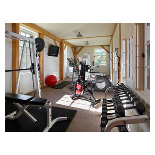 New Barn - Farmhouse - Home Gym - Philadelphia - by Pinemar, Inc | Houzz