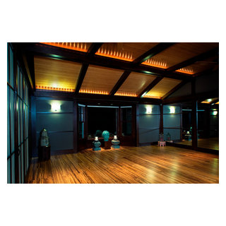 Private Yoga Studio - Contemporary - Home Gym - Omaha - by The Interior ...