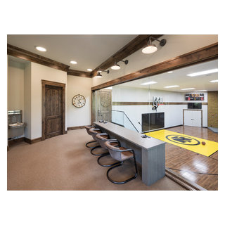 Rustic Home Gym - Rustic - Home Gym - Minneapolis | Houzz