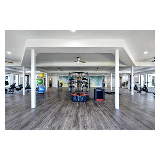 Steiner Ranch Clubhouse - Eclectic - Home Gym - Other - by Wander ...