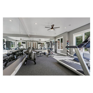 Traditional Ranch With Pool - Home Gym - Other - by C & C Custom ...