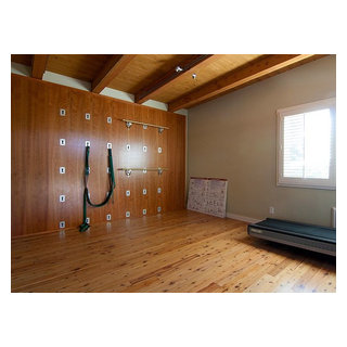 Yoga Studio - Beach Style - Home Gym - San Diego - by Elysian ...