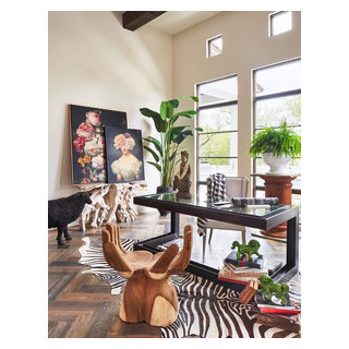 Dramatic Dominion - Mediterranean - Home Office - Austin - by Carla ...