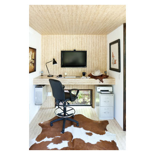 92 Square Foot Backyard Office - Moderno - Studio - Austin - di Sett ...