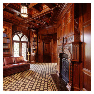 A Modern Castle - Mediterranean - Home Office - Cedar Rapids - by ...