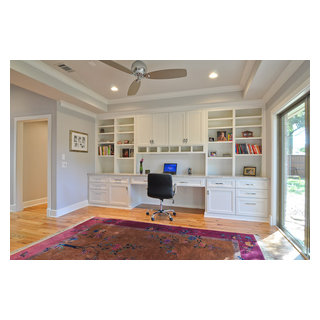 Amberwood / Remodel / North Dallas - Transitional - Home Office ...