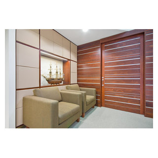 Ambro Timber and Resin Wall Panels - Modern - Home Office - Other | Houzz