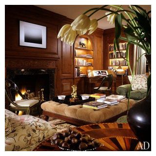 Antique Traditional Colonial - Traditional - Home Office - New York ...