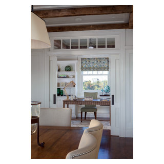 Atlantic Drive Double Gable - Beach Style - Home Office - Boston - by Patrick Ahearn Architect ...