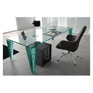 Atlas Office Desk by Fiam Italia - Contemporary - Home Office - New ...