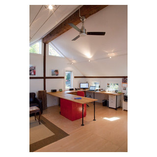Barn home office - Contemporary - Home Office - Philadelphia - by ...