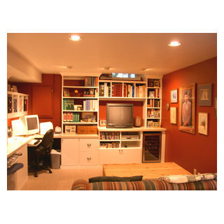 Basement Work Station - Traditional - Home Office - Chicago - by Closet ...