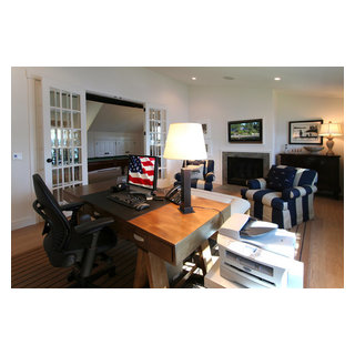 Beach Theme Office - Beach Style - Home Office - Seattle - by Monarch ...