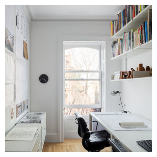 Brooklyn Brownstone - Scandinavian - Home Office - New York | Houzz
