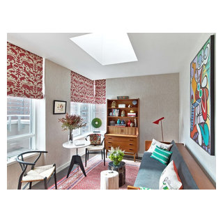 Castle of Color - Eclectic - Home Office - New York - by Kati Curtis ...