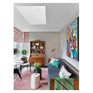 Castle of Color - Eclectic - Home Office - New York - by Kati Curtis ...