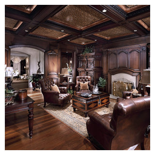 Chateau Samara - Traditional - Home Office - Orange County - by KAREN ...