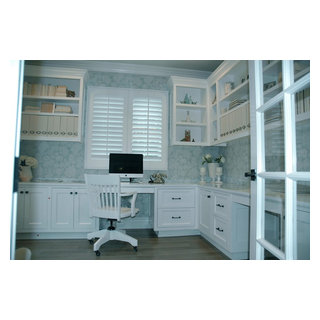 Cheviot Hills Contemporary Cape Cod - Traditional - Home Office - Los ...