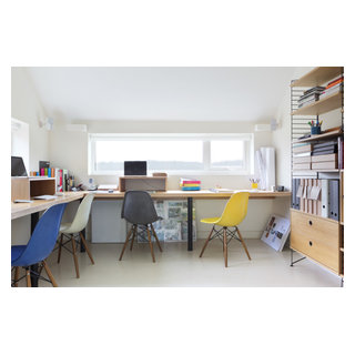 Coach House - Contemporary - Home Office - Oxfordshire - by Spratley ...