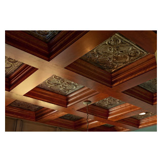 Coffered Ceiling - Home Office - Cleveland - by Keim Lumber Company | Houzz